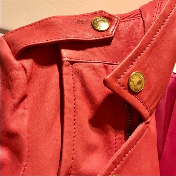 Balmain | Jackets & Coats | Balmain Moto Lambskin Leather Jacket | Poshmark